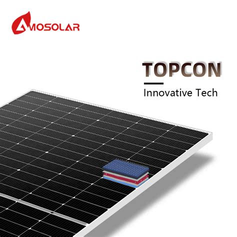 Professional Topcon Bifacial 560W 565W 570W 575W 580W 585W 43 OFF