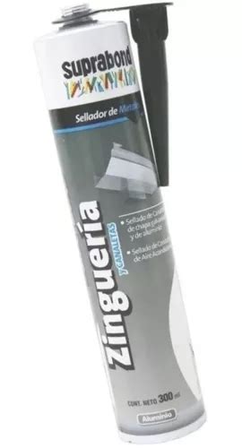 Sellador Para Zinguería 300ml Aluminio Especial Suprabond Fs