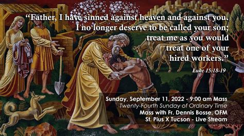 September Twenty Fourth Sunday In Ordinary Time Youtube