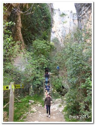 Excursiones para peques Ruta de las Pasarelas del río Vero Alquezar