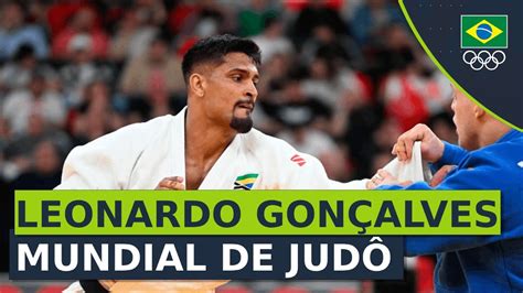 MUNDIAL DE JUDÔ DOHA 2023 Leonardo Gonçalves 100kg enfrenta Lukas