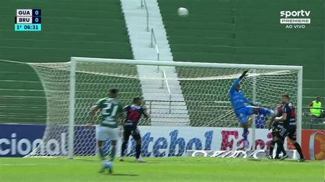 Vídeo Guarani x Brusque Melhores Momentos do 1º Tempo futebol ge