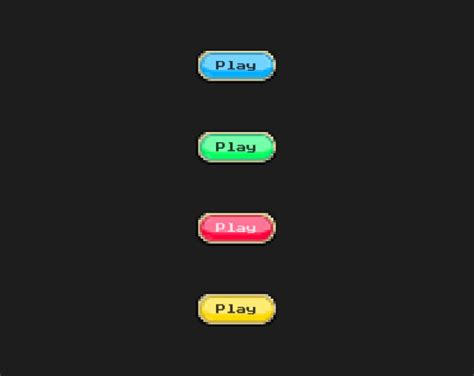 Pixel Art Buttons One By Claudiu Rentea