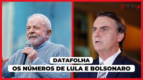 LULA segue LÍDER e BOLSONARO oscila para BAIXO na PESQUISA DATAFOLHA