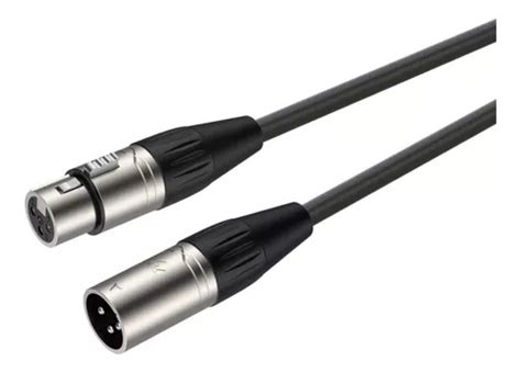 Cable Micrófono Canon Xlr Hembra macho 10 Metros MercadoLibre
