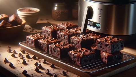 Brownies Extra Chocolatosos En Freidora De Aire Deliciosos