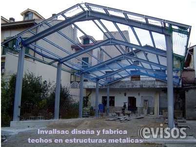 Estructura Metalica Para Techo A Dos Aguas Idea Sala De Estar