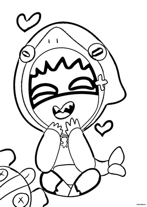 Coloriage Leon Brawl Stars Dessin Imprimer Wonder Day