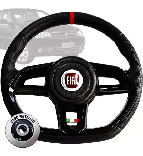 Volante Grafite Esportivo Fiat Palio Uno Fire Stilo Cubo