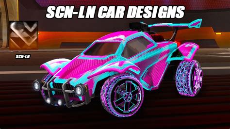 SCN LN Car Designs Rocket League Car Designs YouTube