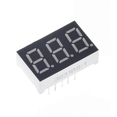 Display Segmentos D Gitos Vermelho Catodo Comum Bit Maker