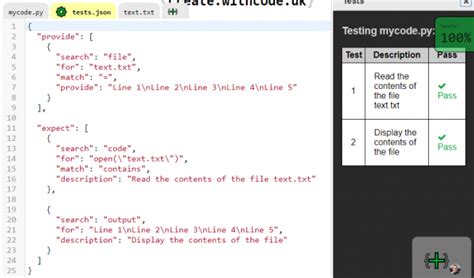 create your own self marking python tests blog withcode uk