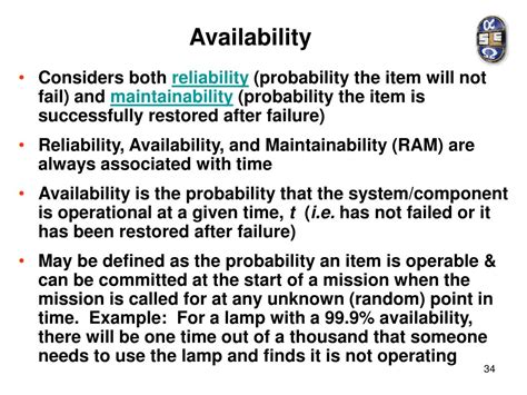 ppt reliability maintainability and availability introduction powerpoint presentation id 3360761