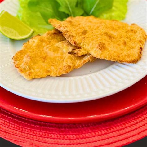 Frango à milanesa na airfryer crocante sequinho saudável