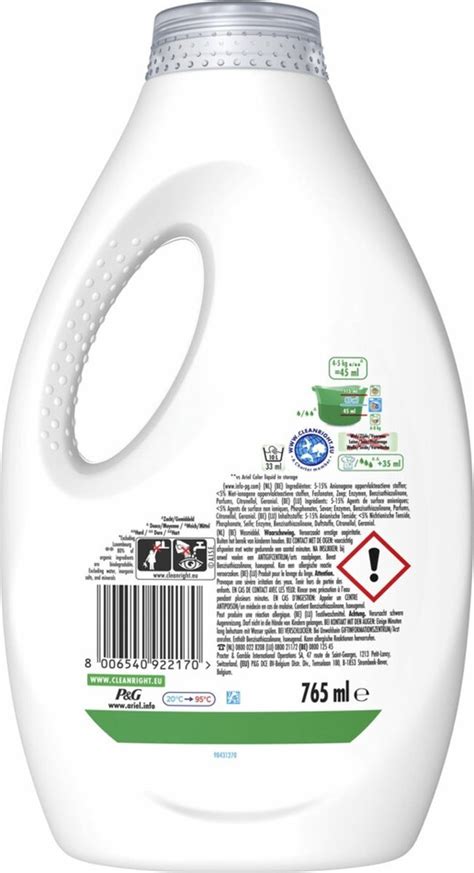 Ariel Vloeibaar Wasmiddel Touch Van Lenor Unstoppables Kleur 16