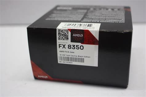 AMD FX 8350 Black Edition Vishera 8 Core 4 0 GHz 4 2 GHz Turbo Socket