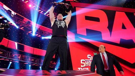 WWE Raw Results Recap Grades Brock Lesnar Appears Becky Lynch And