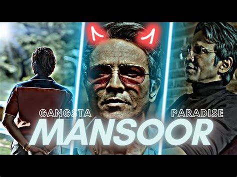 FARZI X GANGSTA PARADISE Mansoor Dalal Edit Gangsta Paradise Ft