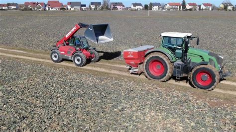 D Ngerstreuen Mit Fendt Vario Rauch Hemc Youtube