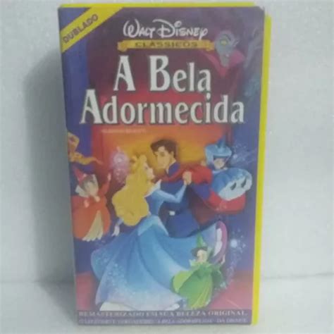 Fita Vhs A Bela Adormecida Dublado Walt Disney Mercadolivre