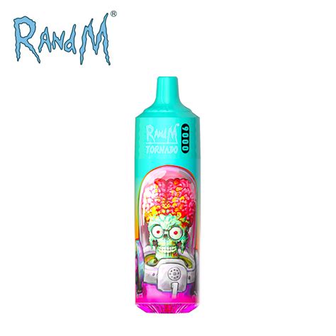 Fumot Randm Tornado 9000 Puff E Cigarette Airflw Control Meshs Coil R