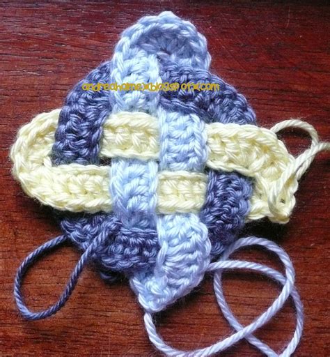 Drea Dear National Crochet Month Celtic Knot Squares Crochet