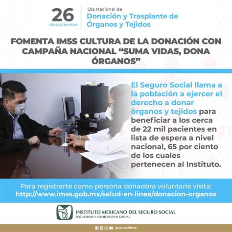 IMSS Tabasco on Twitter RT Tu IMSS Campaña nacional Suma vidas