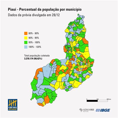 IBGE divulga lista das cinco cidades mais populosas do Piauí veja