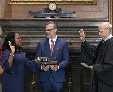 Ketanji Brown Jackson Sworn In As First Black Woman On Supreme Court NPR