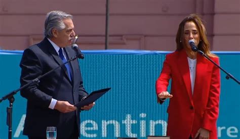 Alberto Fernández le tomó juramento a las nuevas ministras La Letra Chica