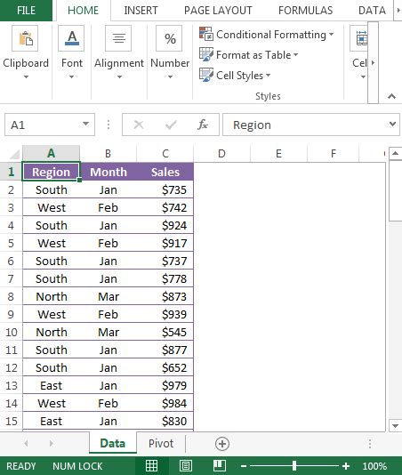 Pivot Table Examples In Excel 2007 Cabinets Matttroy