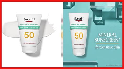 Eucerin Sun Sensitive Mineral Sunscreen Lotion SPF 50 With Zinc Oxide