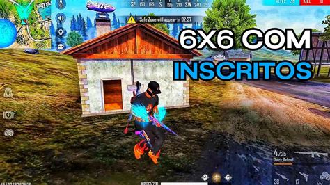 FREE FIRE AO VIVO JOGANDO INSCRITOS LIVE FF SALA
