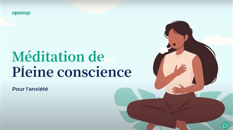 Méditation de pleine conscience pour l anxiété