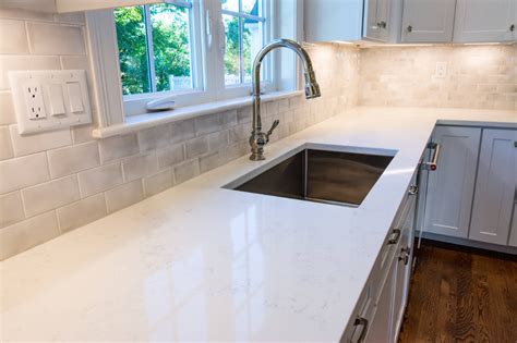 Calacatta Vicenza Q Quartz Kitchen Traditional Kitchen Boston