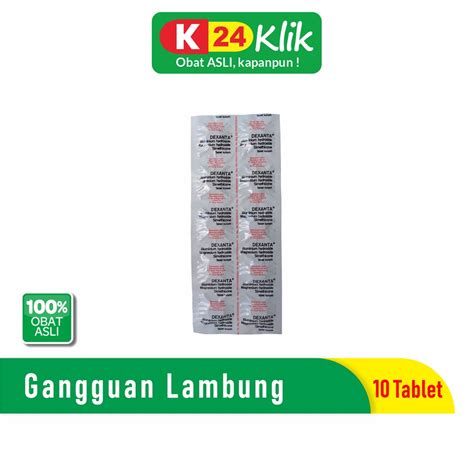 Jual Dexanta Tablet Strip Isi Tablet Shopee Indonesia