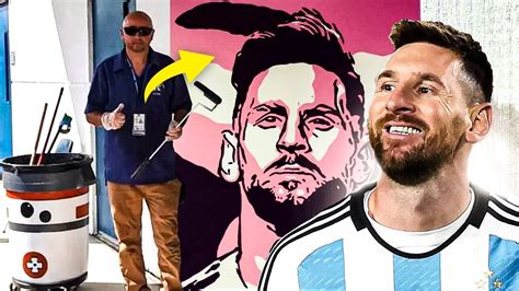 COMO UN CONSERJE DE ESCUELA SORPRENDIO A MESSI Por qué hay un cuadro
