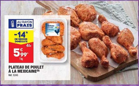 Promo Plateau De Poulet à La Mexicaine chez Aldi iCatalogue fr