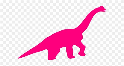 Dinosaur Clip Art At Clker Dinosaur Pink Clip Art Full Size Png