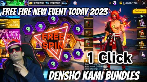 New Free Fire Densho Ring Event Densho Kami Bundles Free Fire New