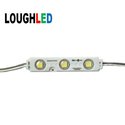 3leds SMD5050 LED Module Injection 75 15mm DC12V 0 72W Epistar 5050SMD