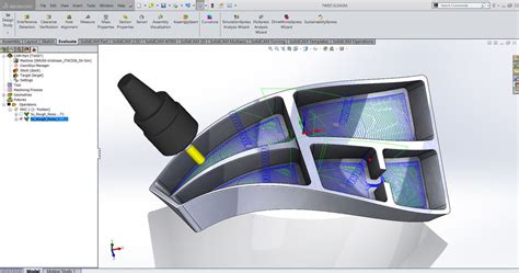 Mecanizado simultáneo de 5 ejes probado y potente de SolidCAM SolidCAM