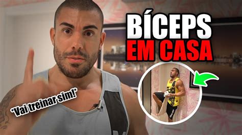 Treino De Biceps Em Casa Completo Youtube