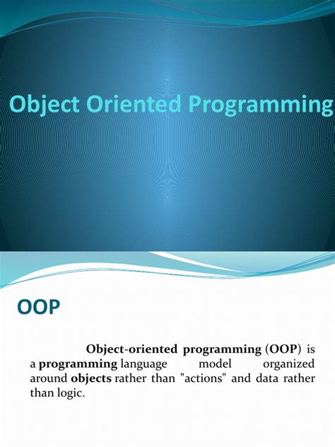object oriented programming pdf constructor object oriented programming programming