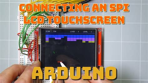 Connect An SPI TFT With Touchscreen To Your Arduino ILI9341 LCD With