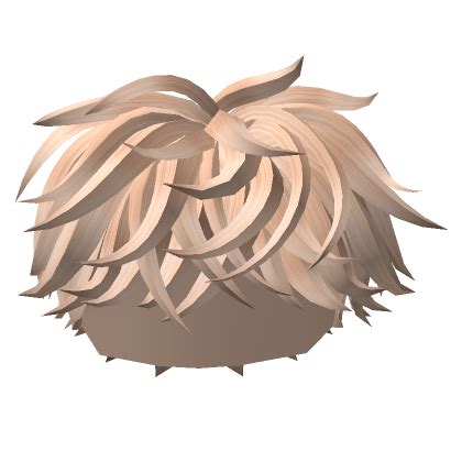 Blonde Fluffy Messy Hair Roblox