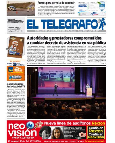 Edición 23 11 2023 Diario El Telégrafo