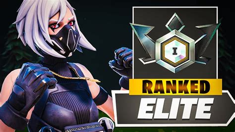 Je PASSE ELITE En RANKED Sur FORTNITE 1 YouTube