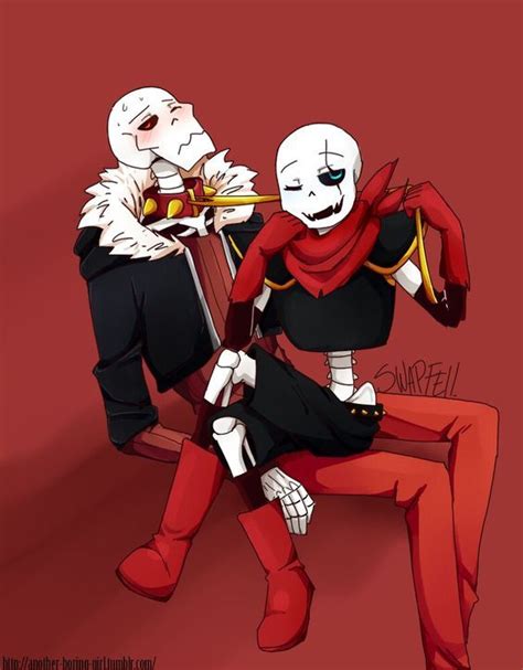Swapfell Sans And Underfell Sans Comic