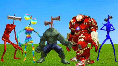New New New Cool Siren Head Dancing Gladiator Dance Rainbow